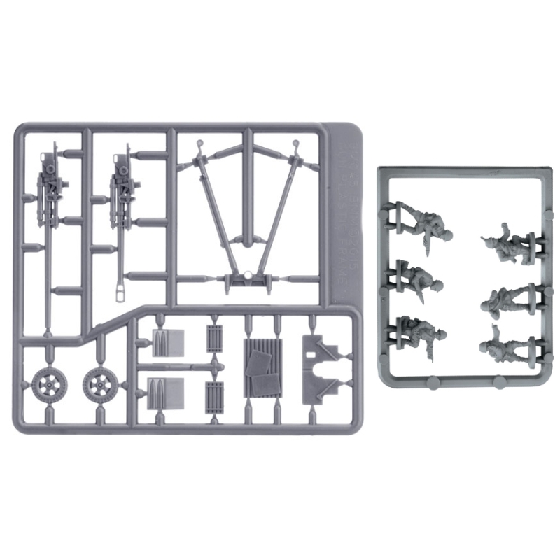 Soviet 57 or 76mm AT Gun w/crew Sprue 15mm WWII BATTLEFRONT FLAMES OF WAR