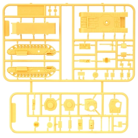 British Churchill or AVRE Heavy Tank Sprue 15mm WWII BATTLEFRONT FLAMES ...