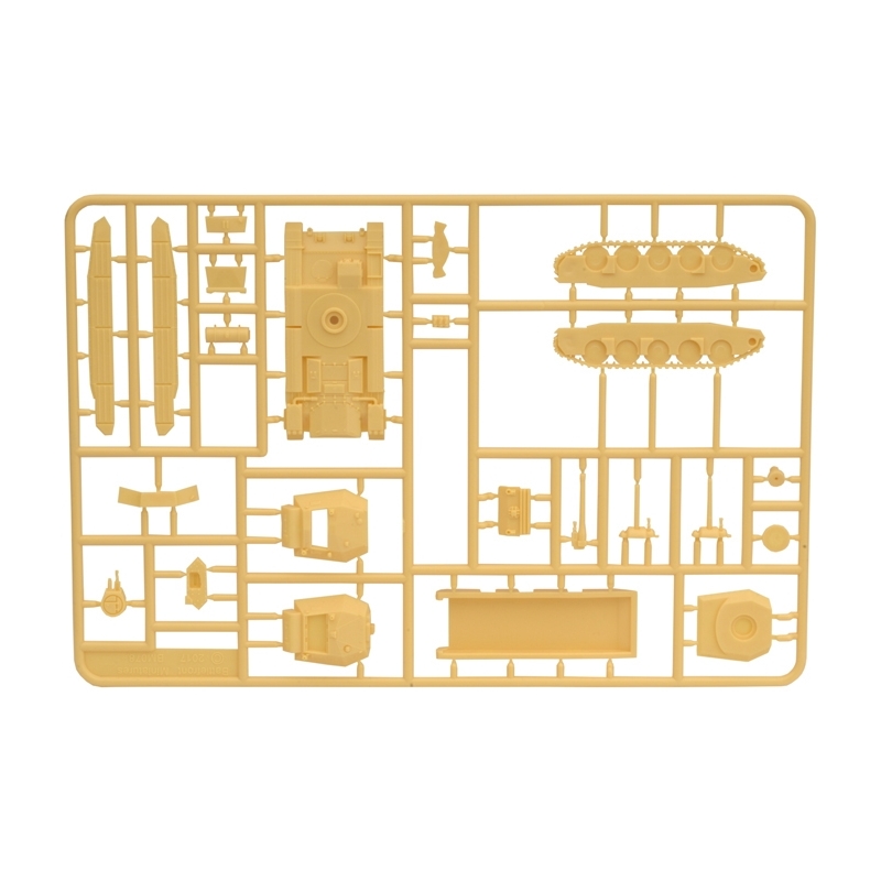 BRITISH CRUSADER II/III Medium Tank Sprue 15mm WWII BATTLEFRONT FLAMES ...