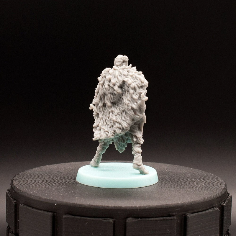 Bul'Gar Female Warrior A Barbarian Chaos HATE GAME MINIATURES CMON