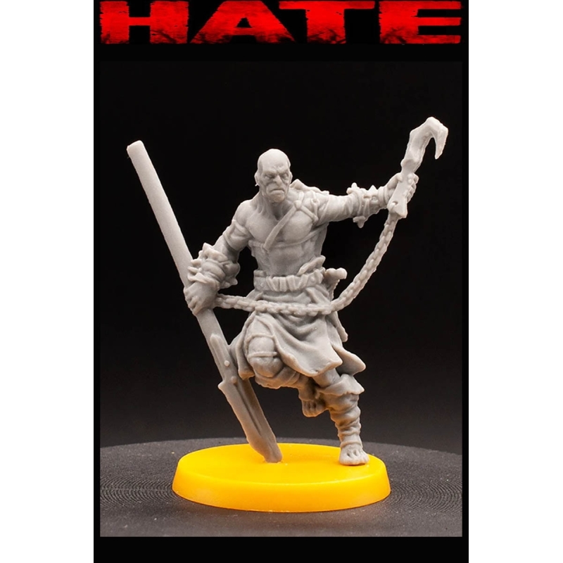 Um'Gra Young-blood Barbarian Chaos HATE GAME MINIATURES CMON