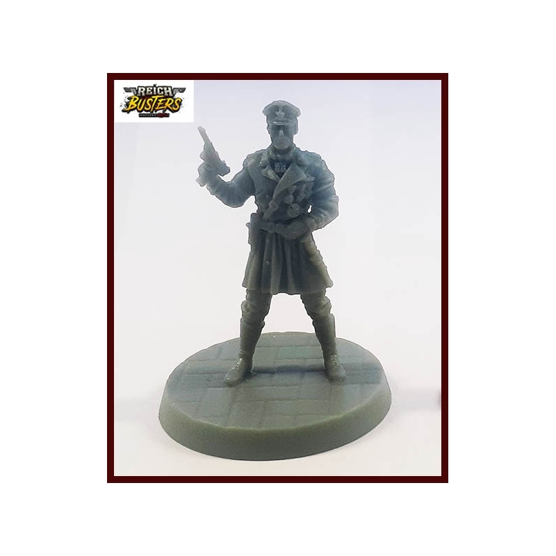 German Enhanced Officer SS Guard (2) 32mm REICHBUSTERS MYTHIC GAMES