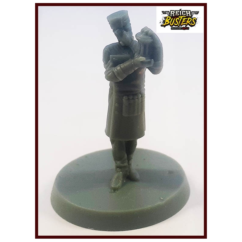 German Scientist Enhanced (2) 32mm REICHBUSTERS MYTHIC GAMES