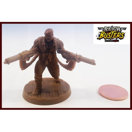 British Brick Enhanced Hero 32mm REICHBUSTERS MYTHIC GAMES