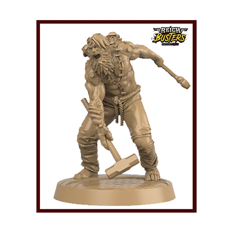 Irish O'Reilly Enhanced Hero 32mm REICHBUSTERS MYTHIC GAMES