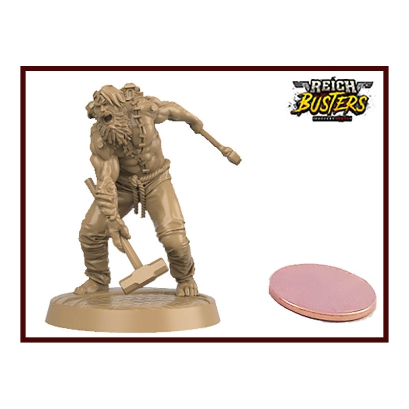 Irish O'Reilly Enhanced Hero 32mm REICHBUSTERS MYTHIC GAMES