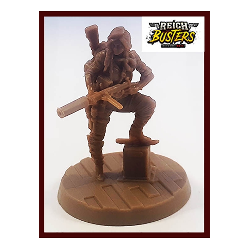 French Claudine Enhanced Hero 32mm REICHBUSTERS MYTHIC GAMES
