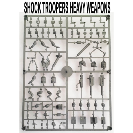 SHOCK TROOPERS HEAVY WEAPONS 28MM WARGAMES FACTORY