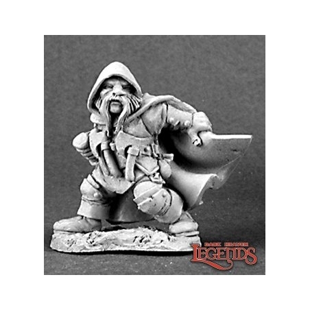 Klaus Copperthumb, Dwarf Thief DARK HEAVEN LEGENDS REAPER MINIATURES