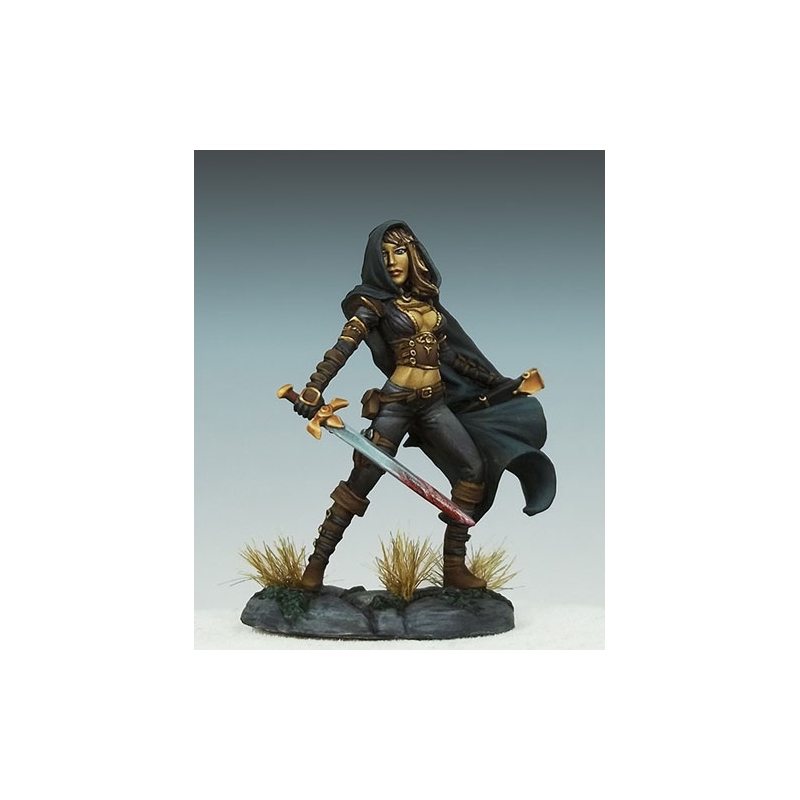 Female Assassin DARK SWORD MINIATURES REAPER MINIATURES