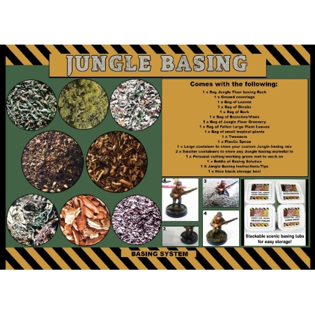 Jungle Basing system! - Miniature Basing System