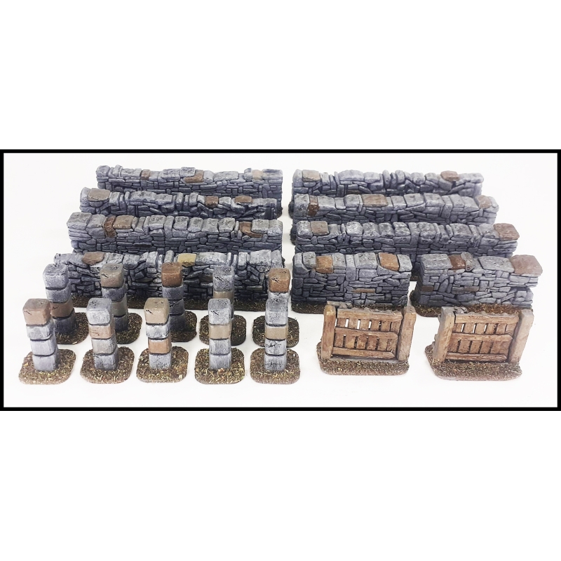 Stonewall set 28mm Terrain WWII FRONTLINE GAMES