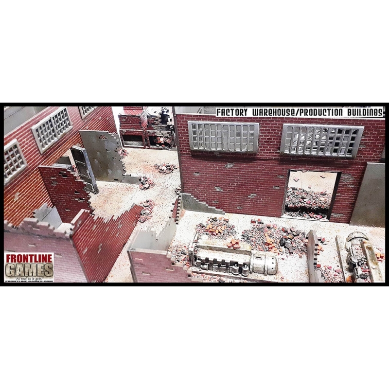 Factory Warehouse/Production Buildings Building Pre painted Laser cut ...
