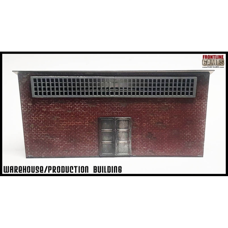 Factory Warehouse Distribution Building Pre painted Laser cut 28mm WWII ...