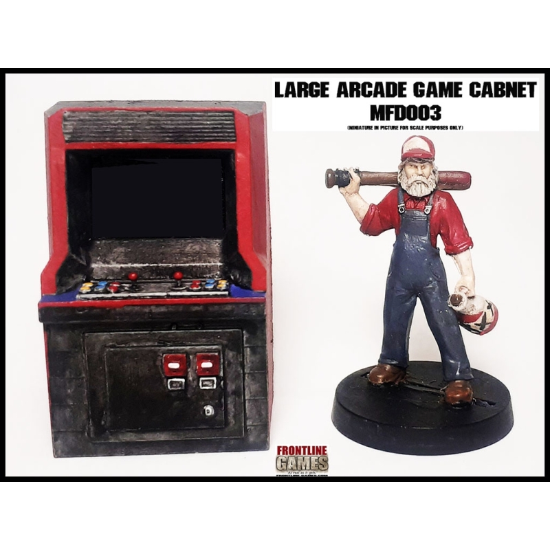 Large Arcade Game Cabinet 28MM MODERN FURNITURE DECORE & MORE FRONTLINE ...