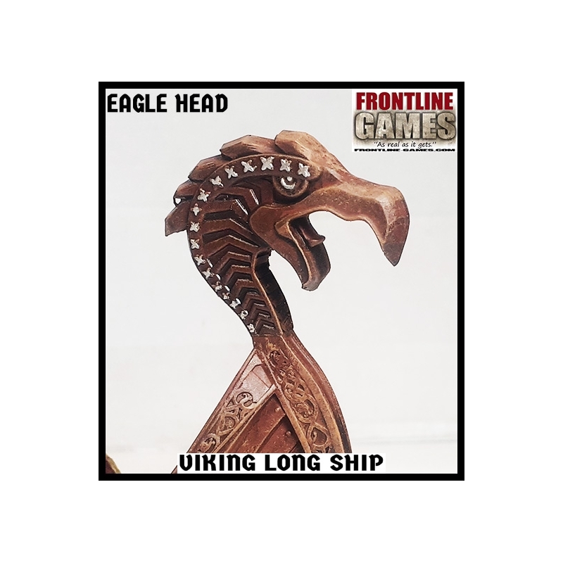 VIKING LONG SHIP - EAGLE HEAD! 28mm Model FRONTLINE GAMES