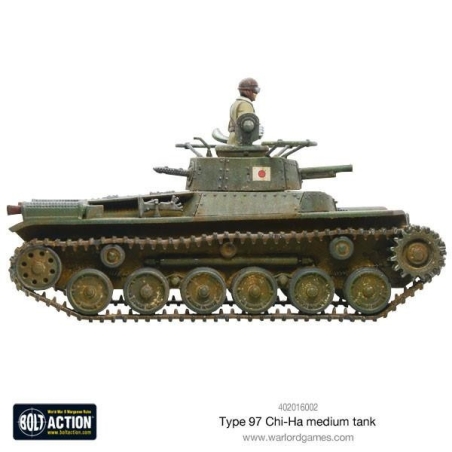 Imperial Japanese Chi-Ha tank Medium Plastic Tank 28mm WWII WARLORD GAMES
