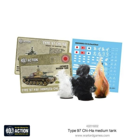 Imperial Japanese Chi-Ha tank Medium Plastic Tank 28mm WWII WARLORD GAMES