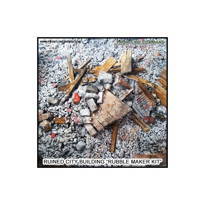 Ruined City Building Rubble Maker Kit!