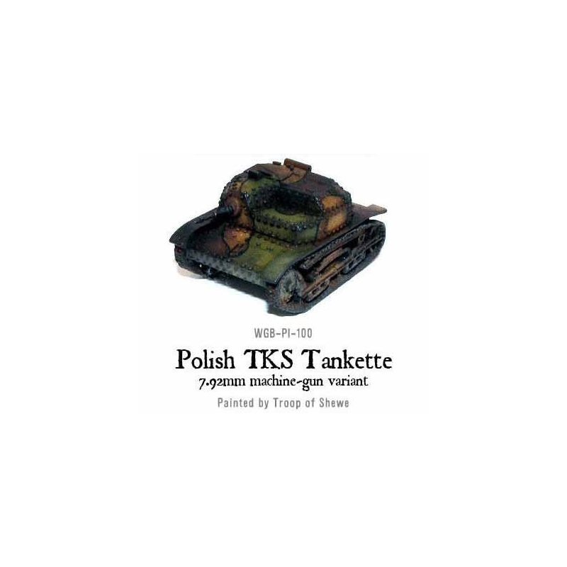 Polish Army TKS Tankette 28mm WWII WARLORD GAMES