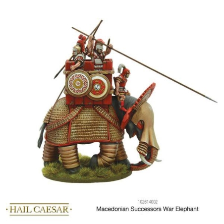 Greek Macedonian Successor War Elephant (1) 28mm Ancients SPQR WARLORD ...