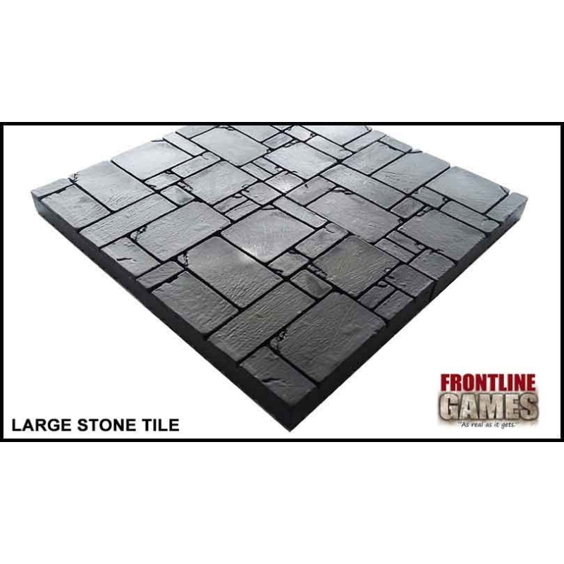 LARGE STONE - RADIAL STONE 2"x2" (20) STONES DOUBLE-SIDE DUNGEON TILES
