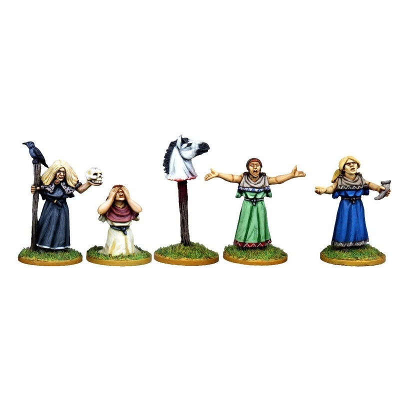 Ancient German Civilians 28mm Ancients FOUNDRY