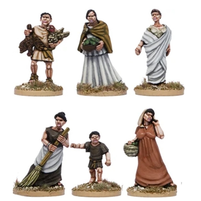 Ancient Roman Civilians 28mm Ancients FOUNDRY