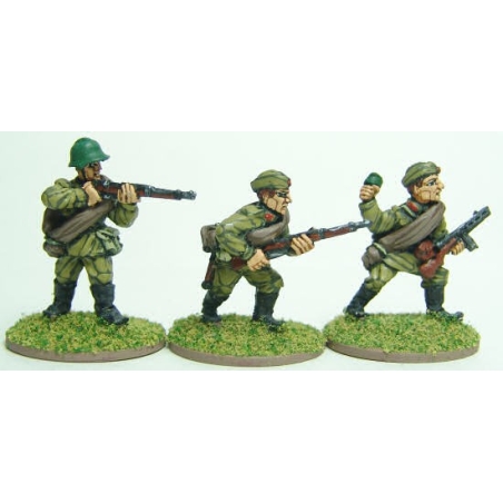 Soviet Russian Infantry Squad (10) 28mm WWII BATTLE HONORS
