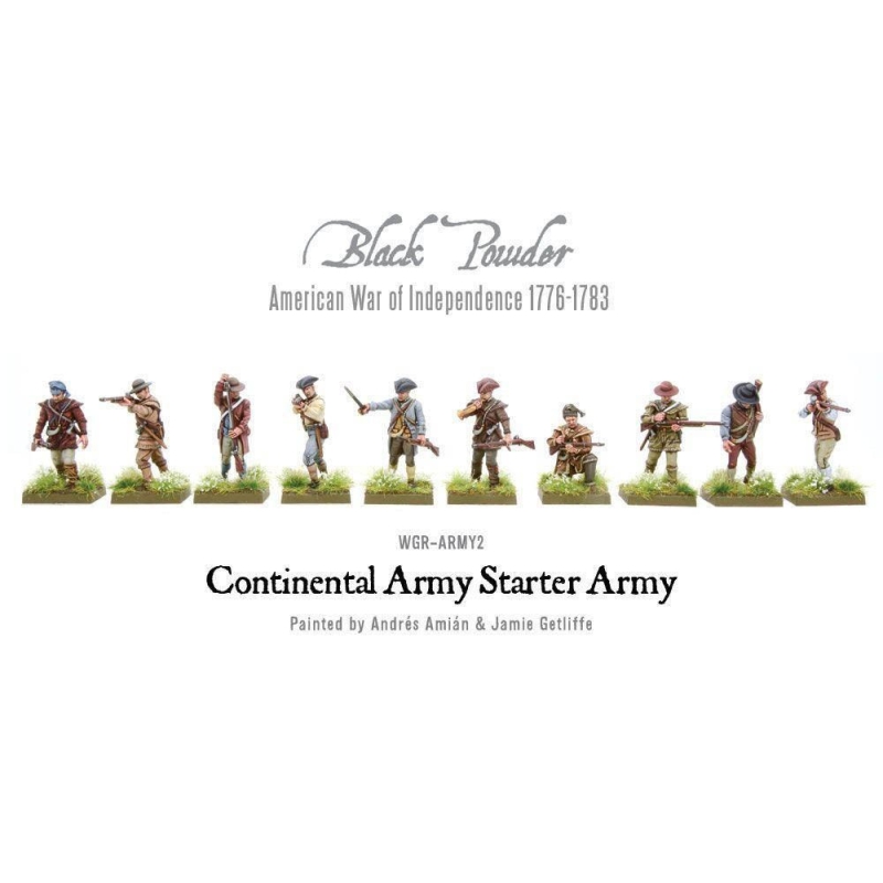 Continental Army starter Army American War of Independence Battle Set ...