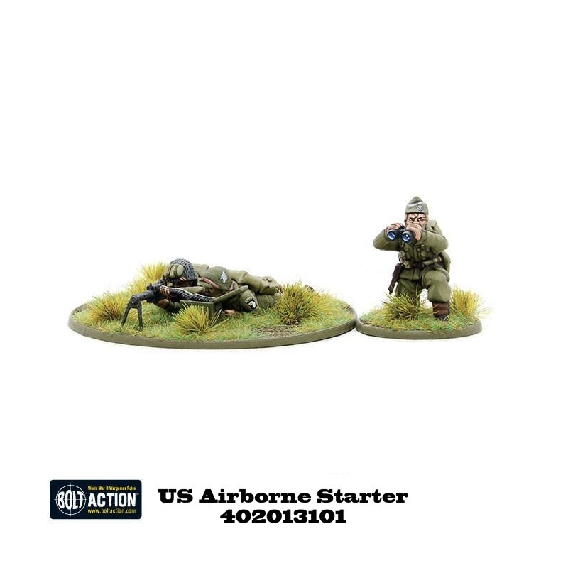 U.S. Airborne starter Army box set 28mm WWII WARLORD GAMES