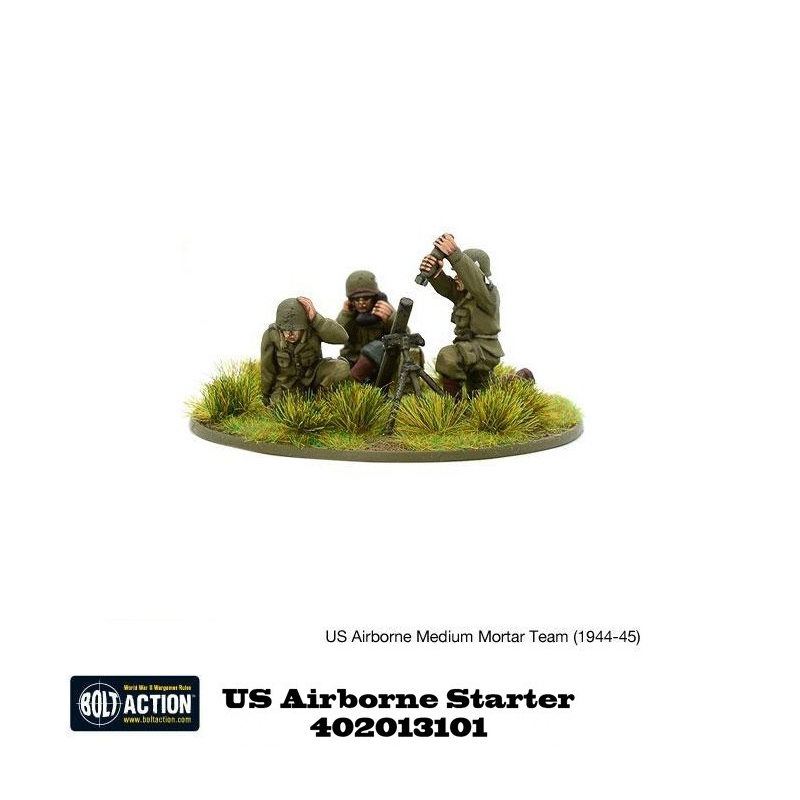 U.S. Airborne starter Army box set 28mm WWII WARLORD GAMES