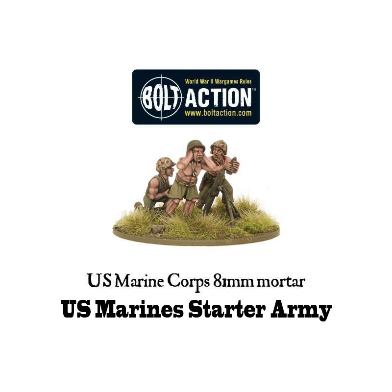 Semper Fidelis - US Marines Starter Army box set 28mm WWII WARLORD GAMES