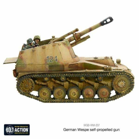 German Wespe self-propelled gun 28mm WWII WARLORD GAMES