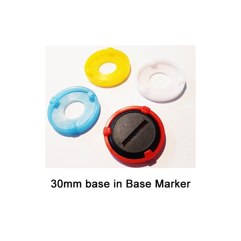 Base Markers - Blue - 25/30mm bases Terminator Genisys RIVER HORSE