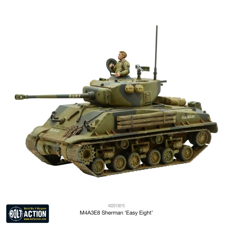 U.S. M4A3E8 Sherman Easy Eight NO BOX SALE! 1:56th WARLORD GAMES