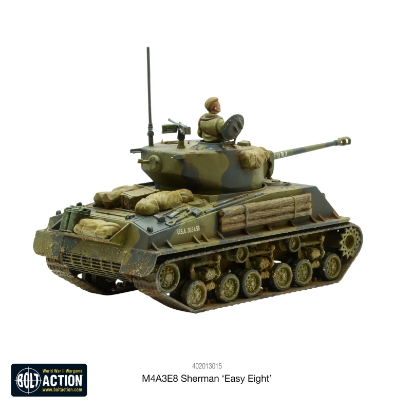 U.S. M4A3E8 Sherman Easy Eight NO BOX SALE! 1:56th WARLORD GAMES