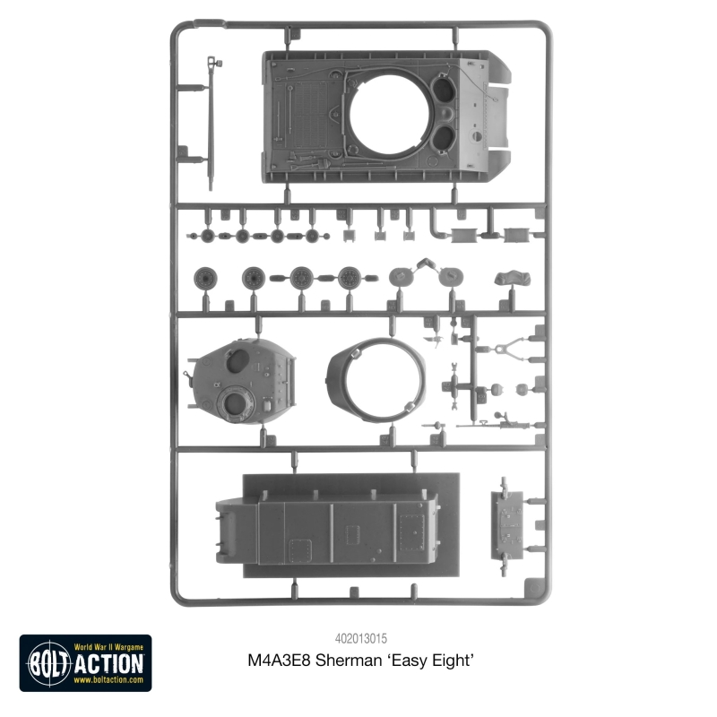 U.S. M4A3E8 Sherman Easy Eight NO BOX SALE! 1:56th WARLORD GAMES