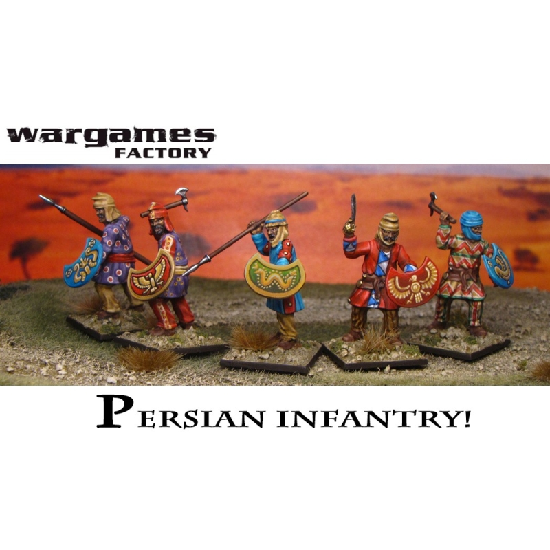 Persian Infantry! (10) 28mm Ancients WARGAMES FACTORY