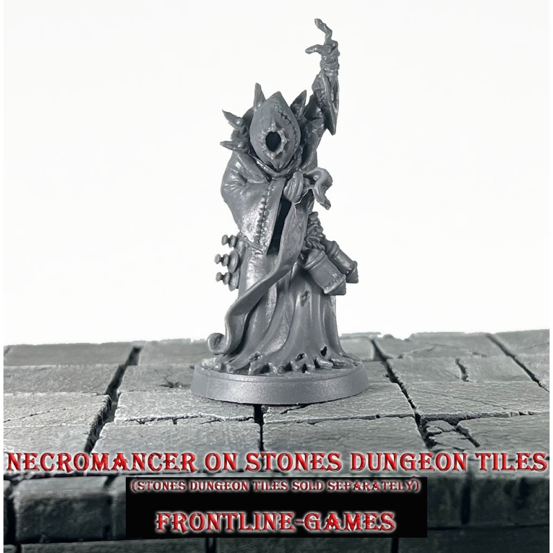 NECROMANCER 28mm RPG miniatures DARKEST DUNGEON